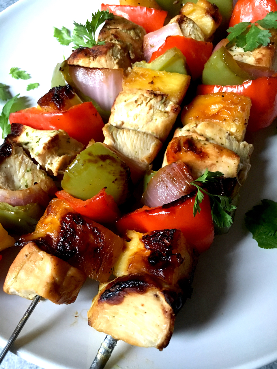 Marinated Pineapple Cilantro Chicken Kabobs Zesty Olive Simple Marinated Pineapple Cilantro Chicken Kabobs Zesty Olive Simple